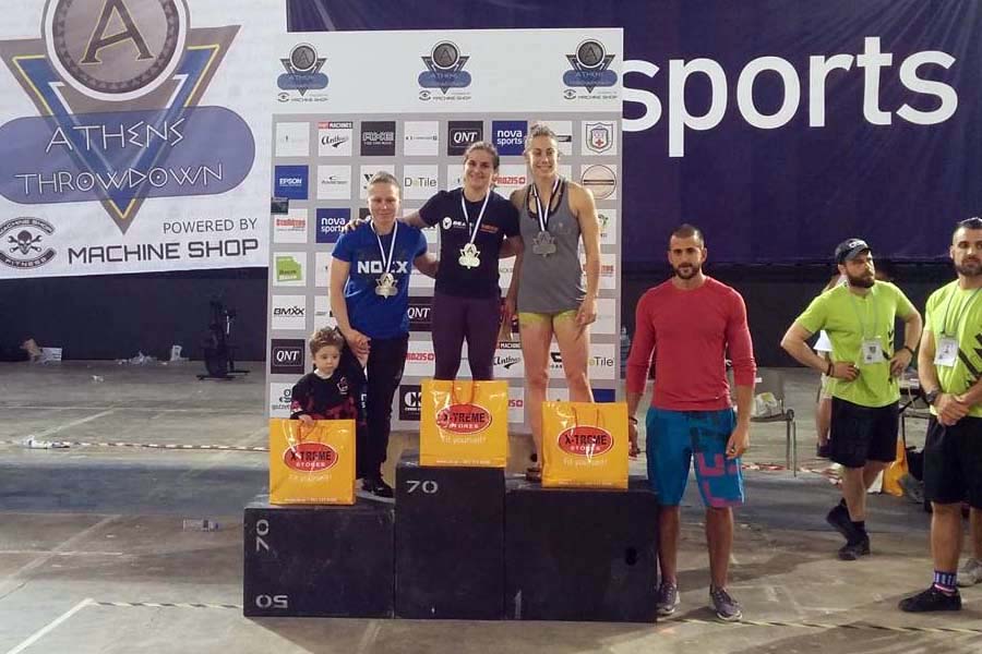 Sara Alicia Fernández, tercera en el Athens Throwdown - Open Box Magazine